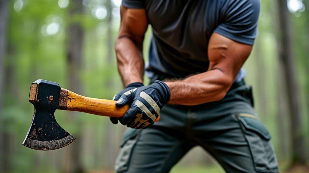 How to Properly Swing an Axe to Avoid Injury - OffGridHub