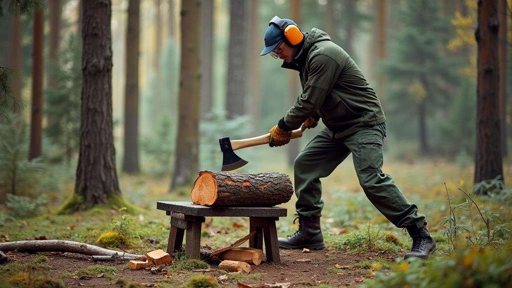 How to Properly Swing an Axe to Avoid Injury - OffGridHub
