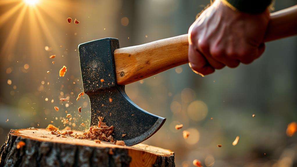 How to Properly Swing an Axe to Avoid Injury - OffGridHub